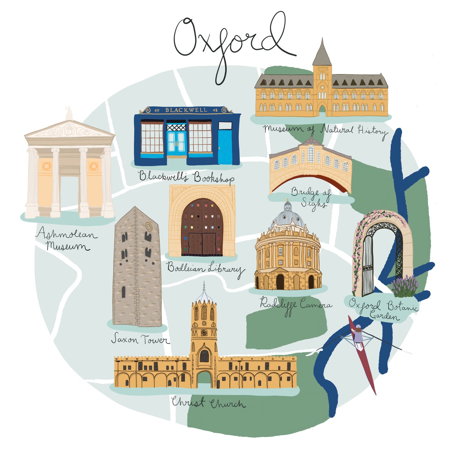Unfolding Oxford: A Wanderer's Map and Guide – London Block by Block