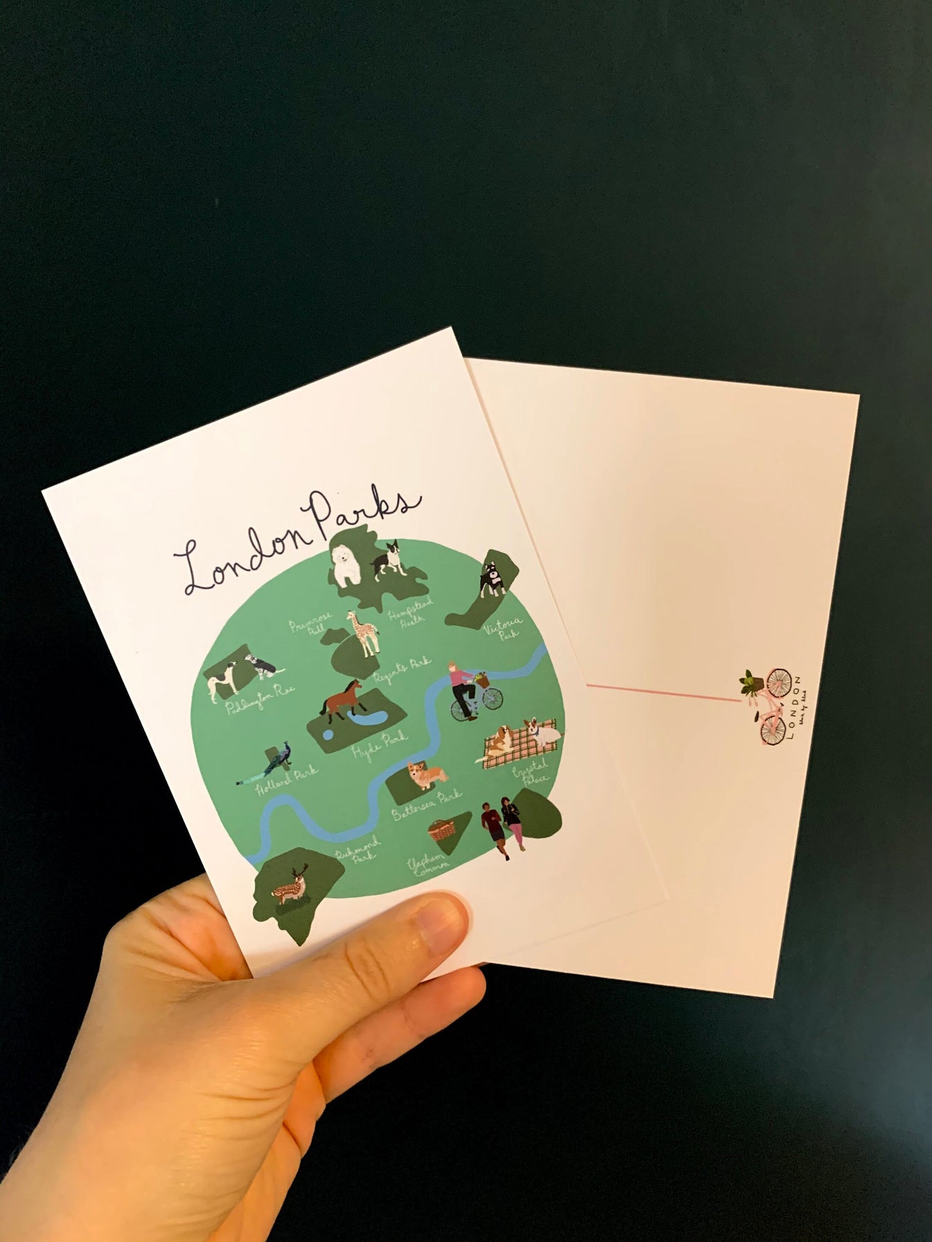 Illustrated London Postcard Pack – London Block by Block